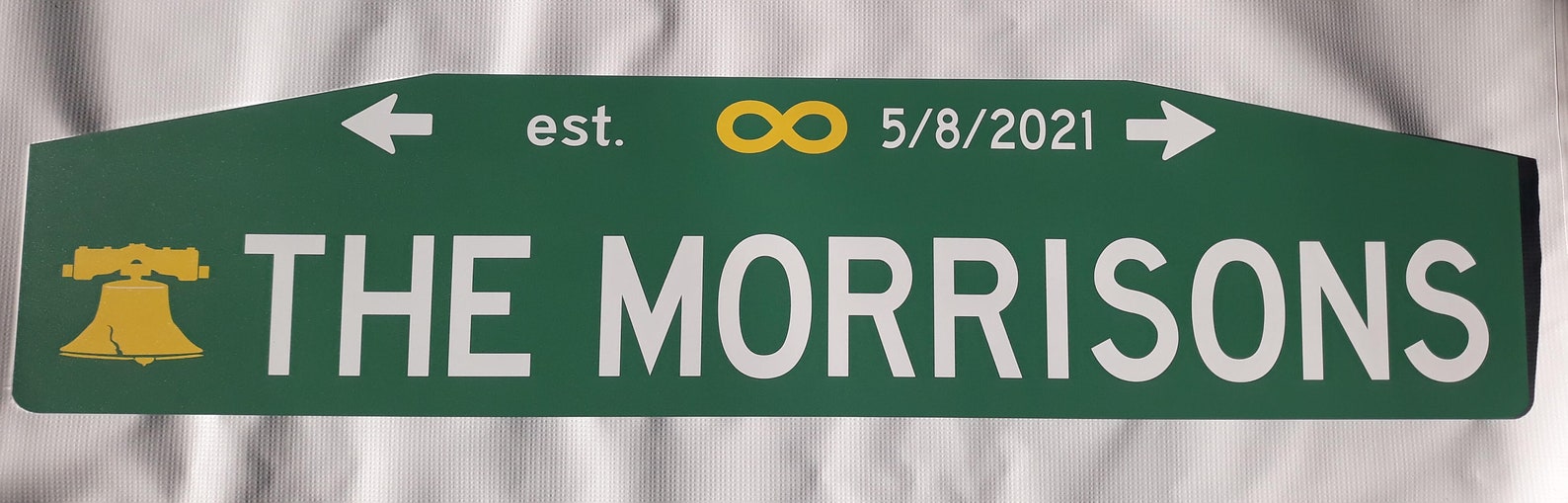 The Philly Street Sign Full Size Metal Replicas: Customized With ANY ...