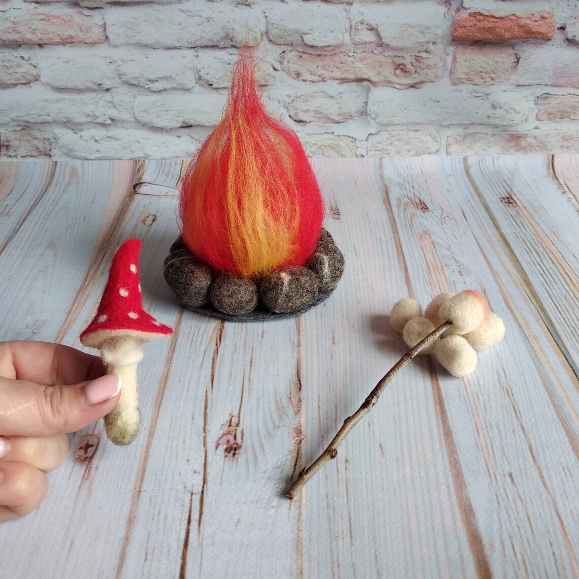Newborn Felted Toadstool, Mushroom, Toadstool Prop, Felted Props ...