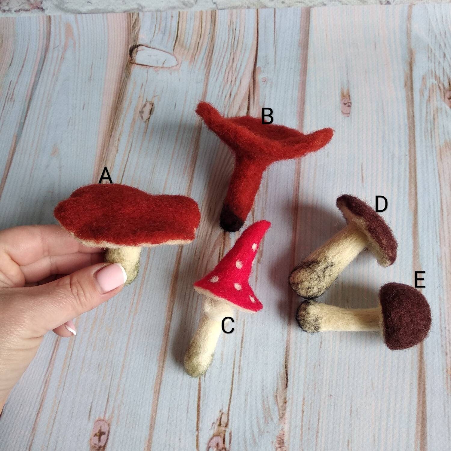 Newborn Felted Toadstool Mushroom Toadstool Prop Felted - Etsy