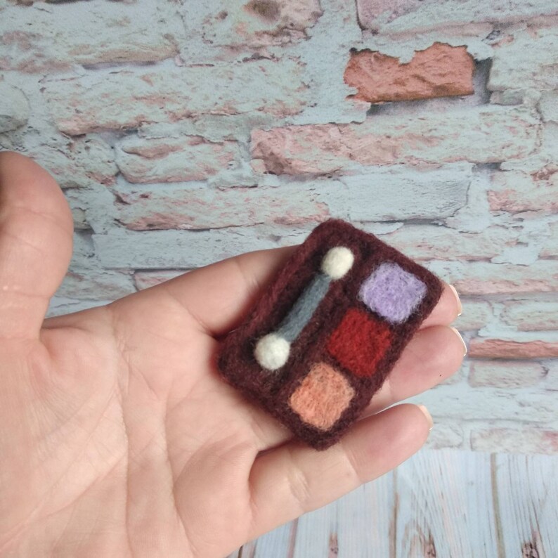 Felted Newborn Cute Makeup Set for a Baby Girl,lipstick, Mascara, Nail ...