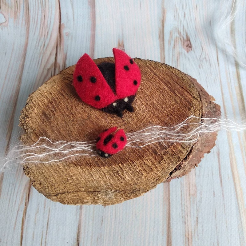 Felt Ladybug - Etsy