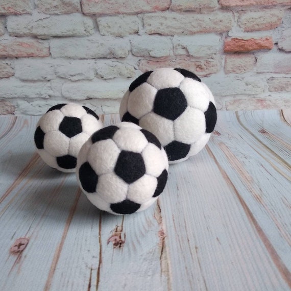 Newborn Felted Balllittle Soccer Playerfelted Football - Etsy
