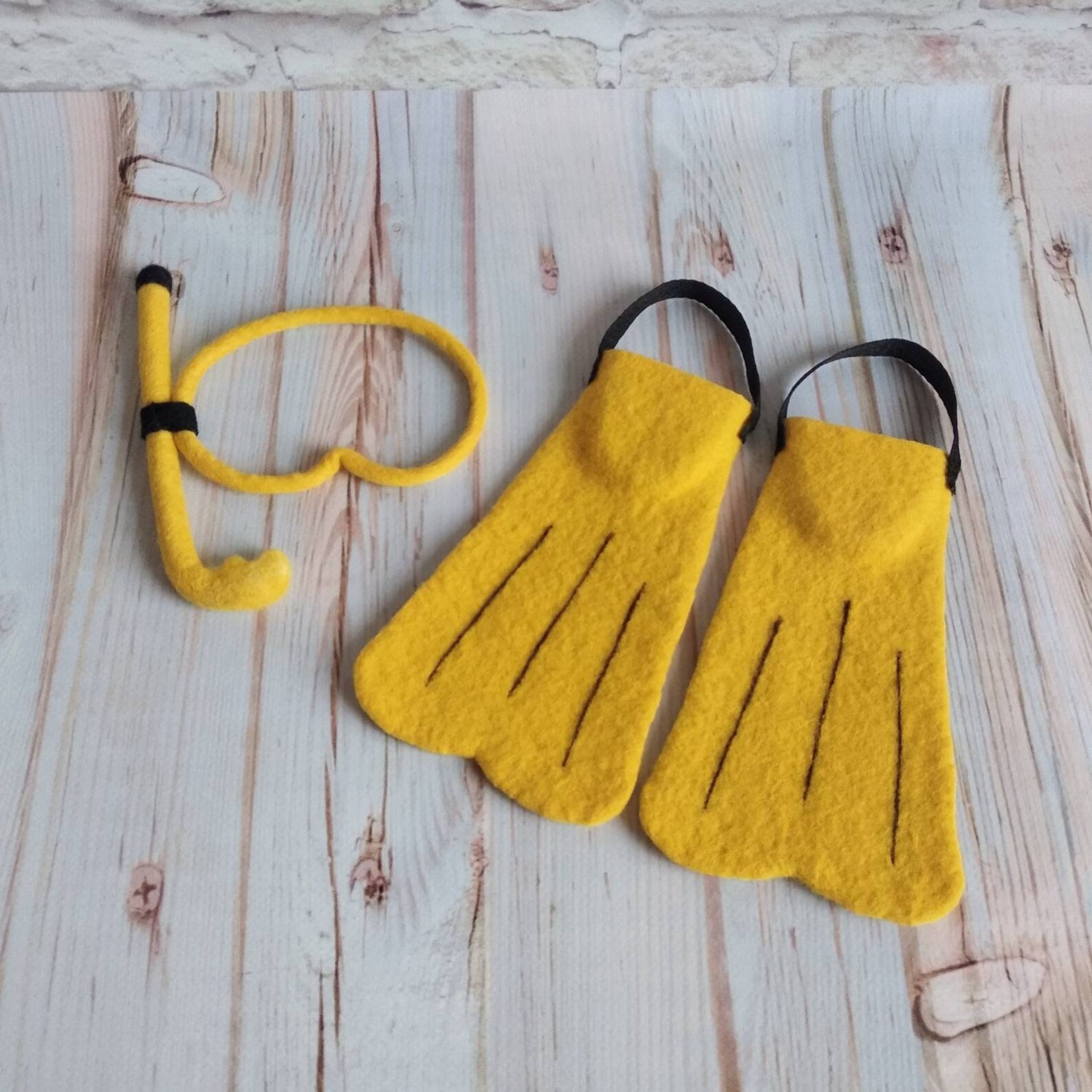 Newborn Felted Diving/snorkeling Props Felted - Etsy