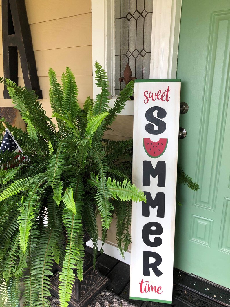 Sweet Summertime Welcome Sign - Etsy