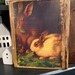 Vintage Rabbits Eating - Etsy