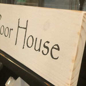 Welcome to the Poor House - Etsy