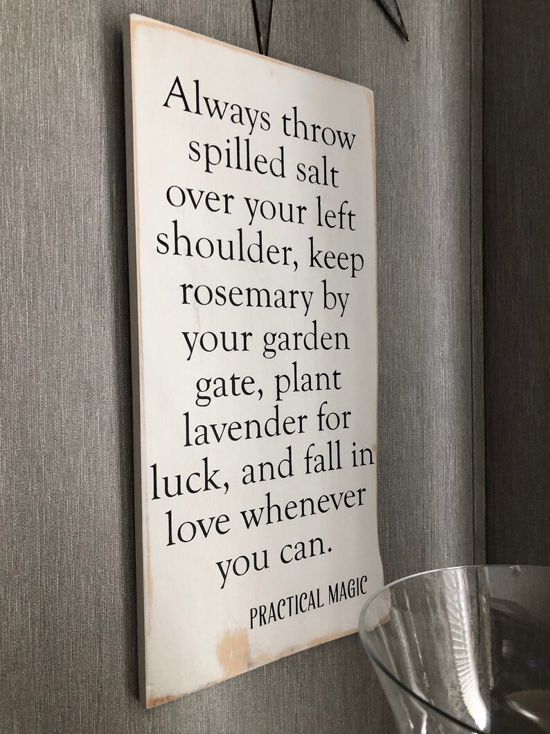 Practical Magic Quote - Etsy