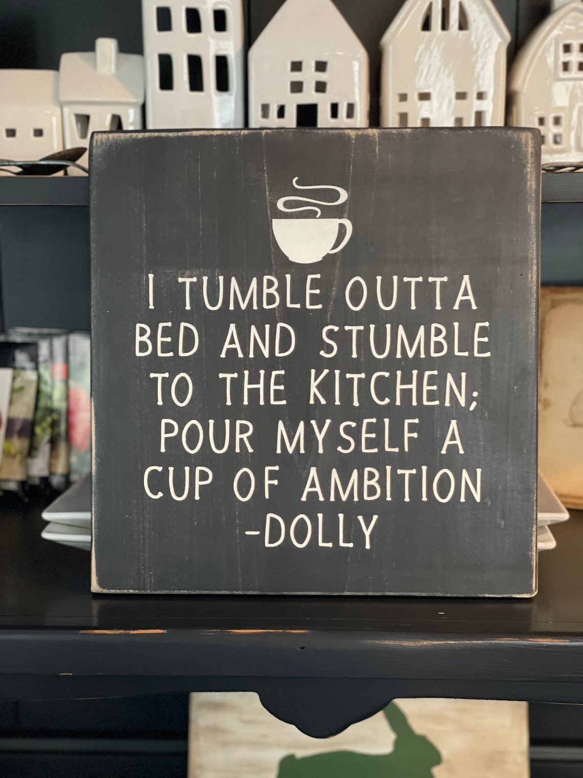 Tumble Outta Bed and Stumble to the Kitchen/dolly - Etsy