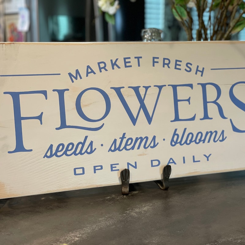 Flower Shop Signs - Etsy