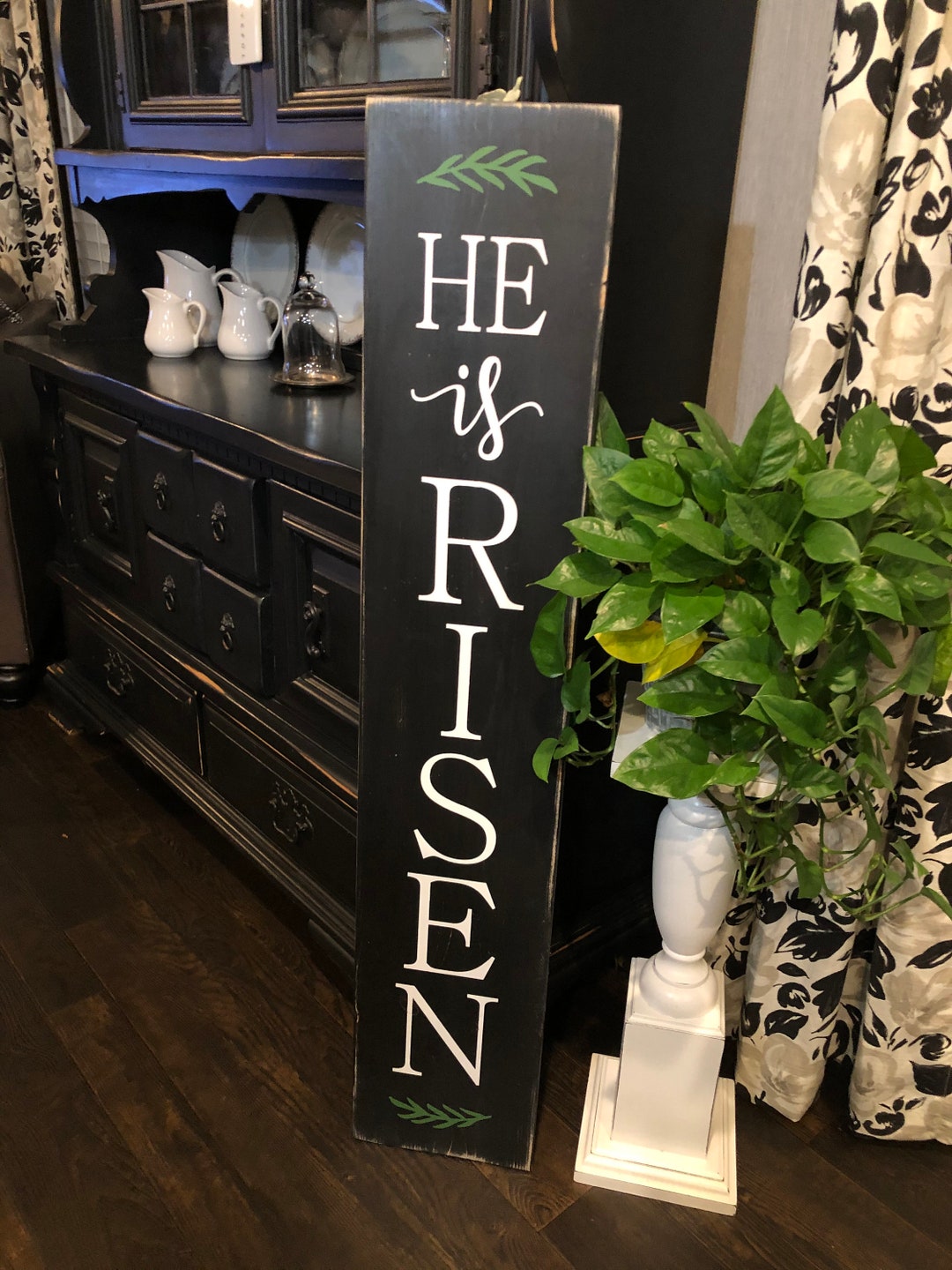 He is Risen/welcome - Etsy