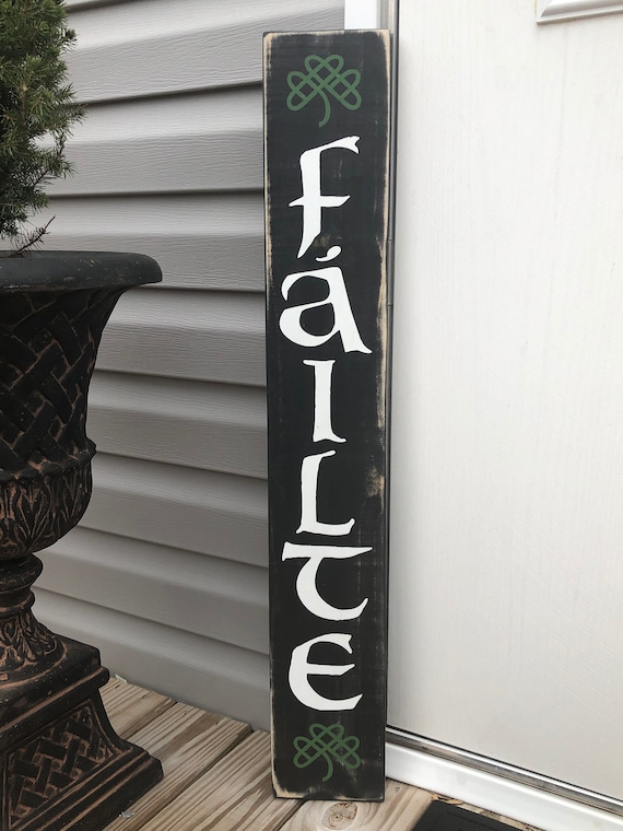 Failte/ Irish Welcome | Etsy