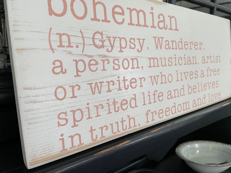 Bohemian Definition - Etsy