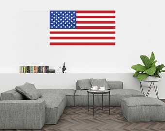 Patriotic wall decal | Etsy