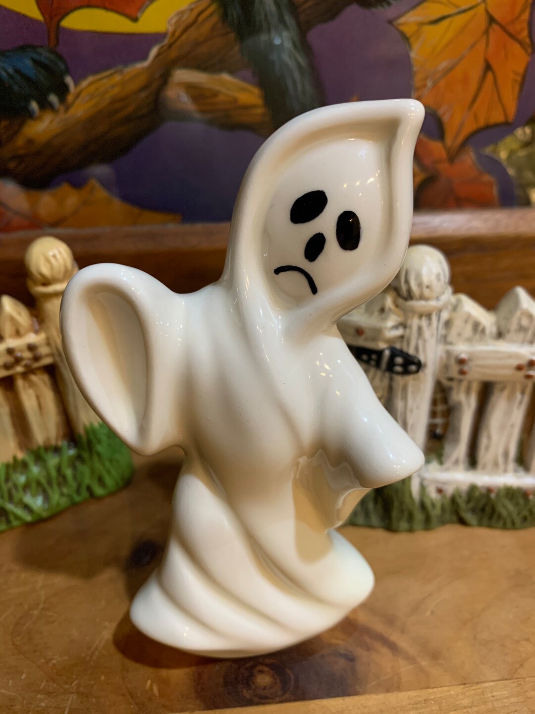 Vintage Ceramic Art Ghost Figurine. Miniature Ghost. Small - Etsy