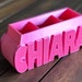 3D Printed Personalized Name Pen Holder, Gift Idea, Pen Holder, Desk ...