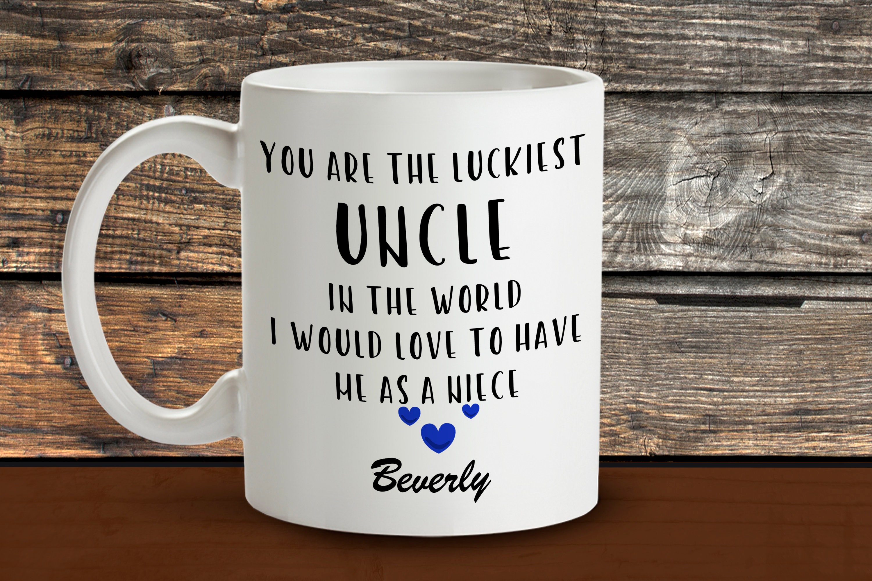 Personalized Gift for Uncle Fathers Day Gift Mug Uncle - Etsy UK