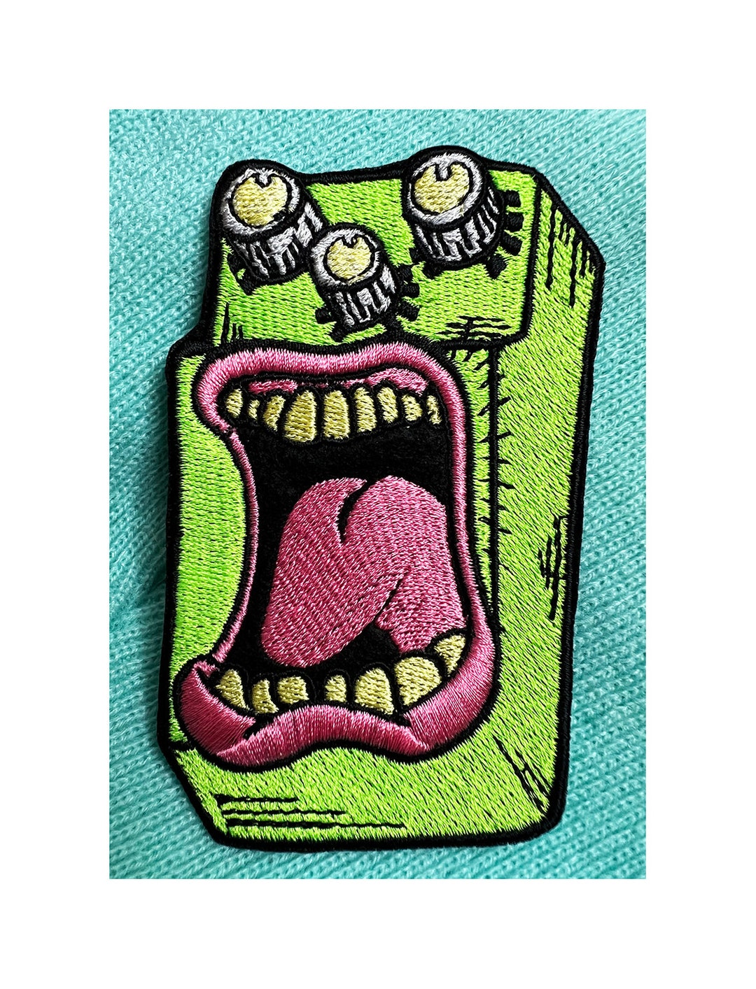 Tube Screamer Embroidered Iron on Patch | Guitar | Music | Band ...