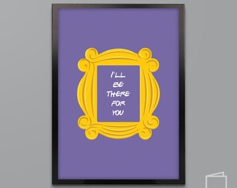 Friends poster | Etsy