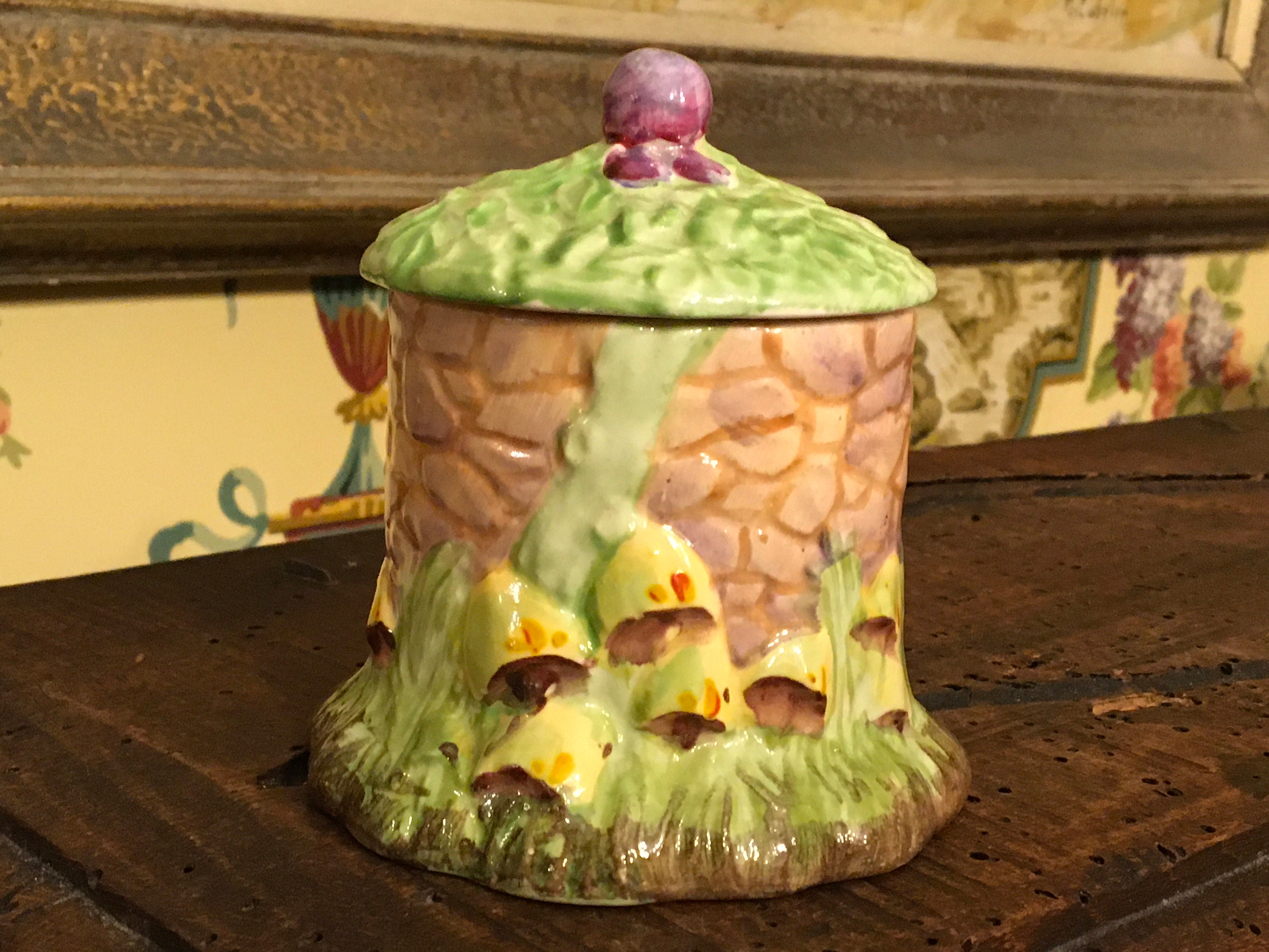 English Royal Winton Pottery Hand Painted Preserves Pot - Etsy