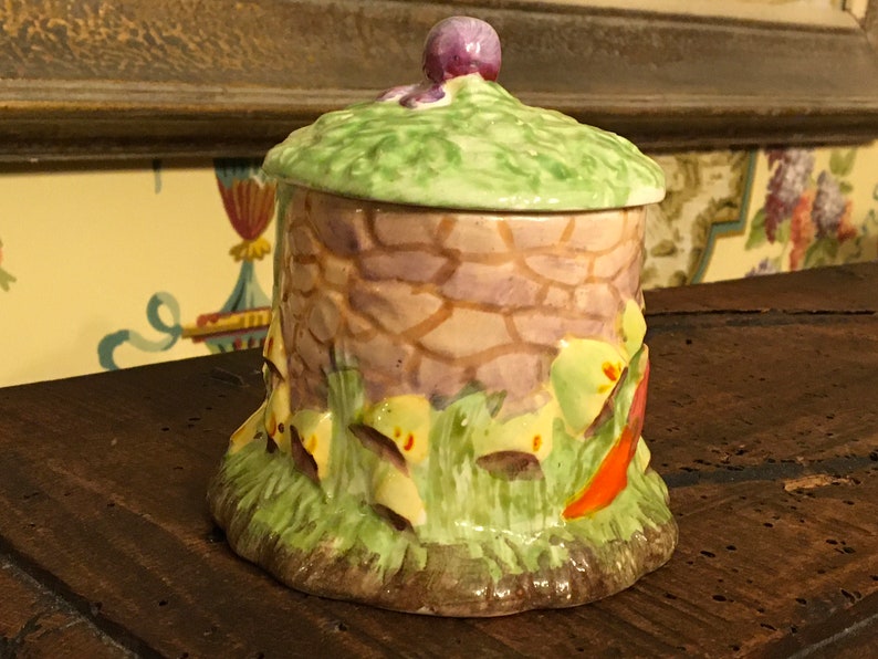 English Royal Winton Pottery Hand Painted Preserves Pot - Etsy