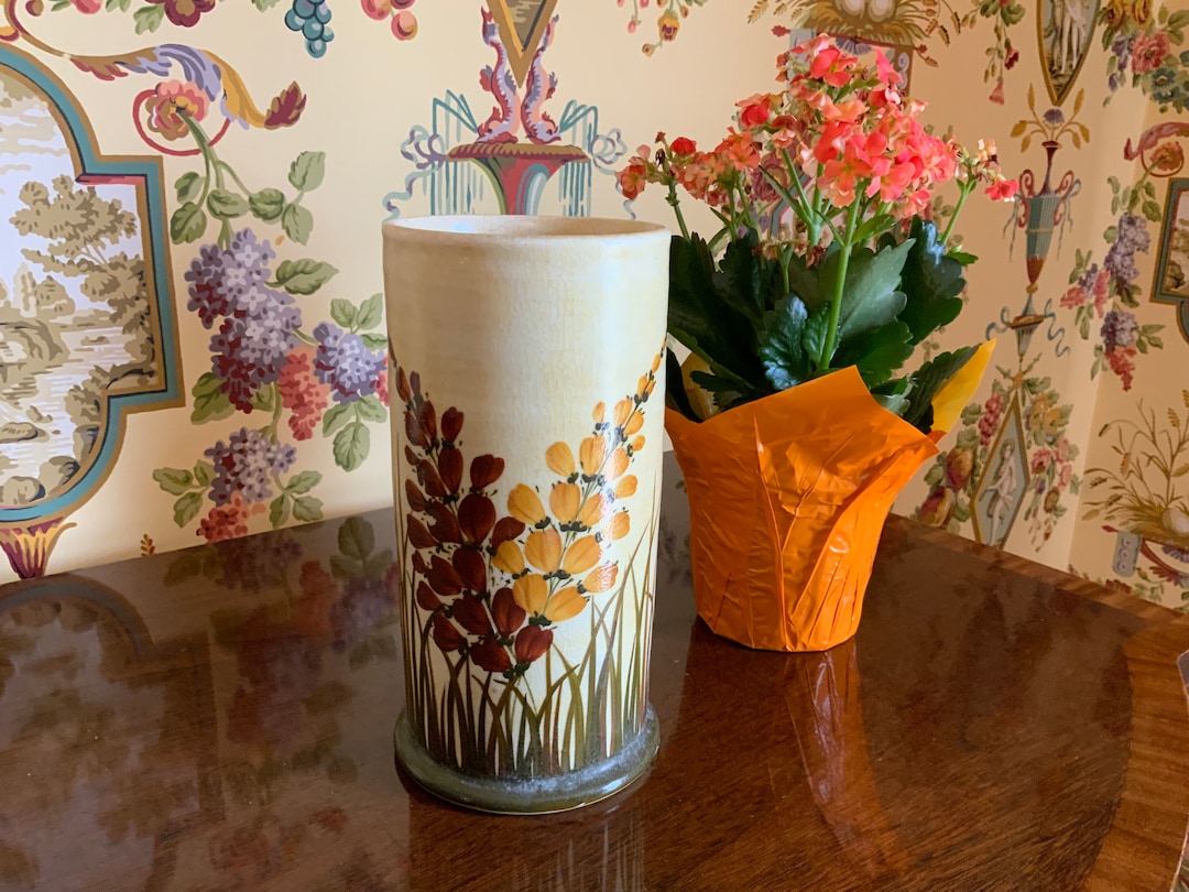 English Pottery Vase by English Potter E. Radford C1930 - Etsy