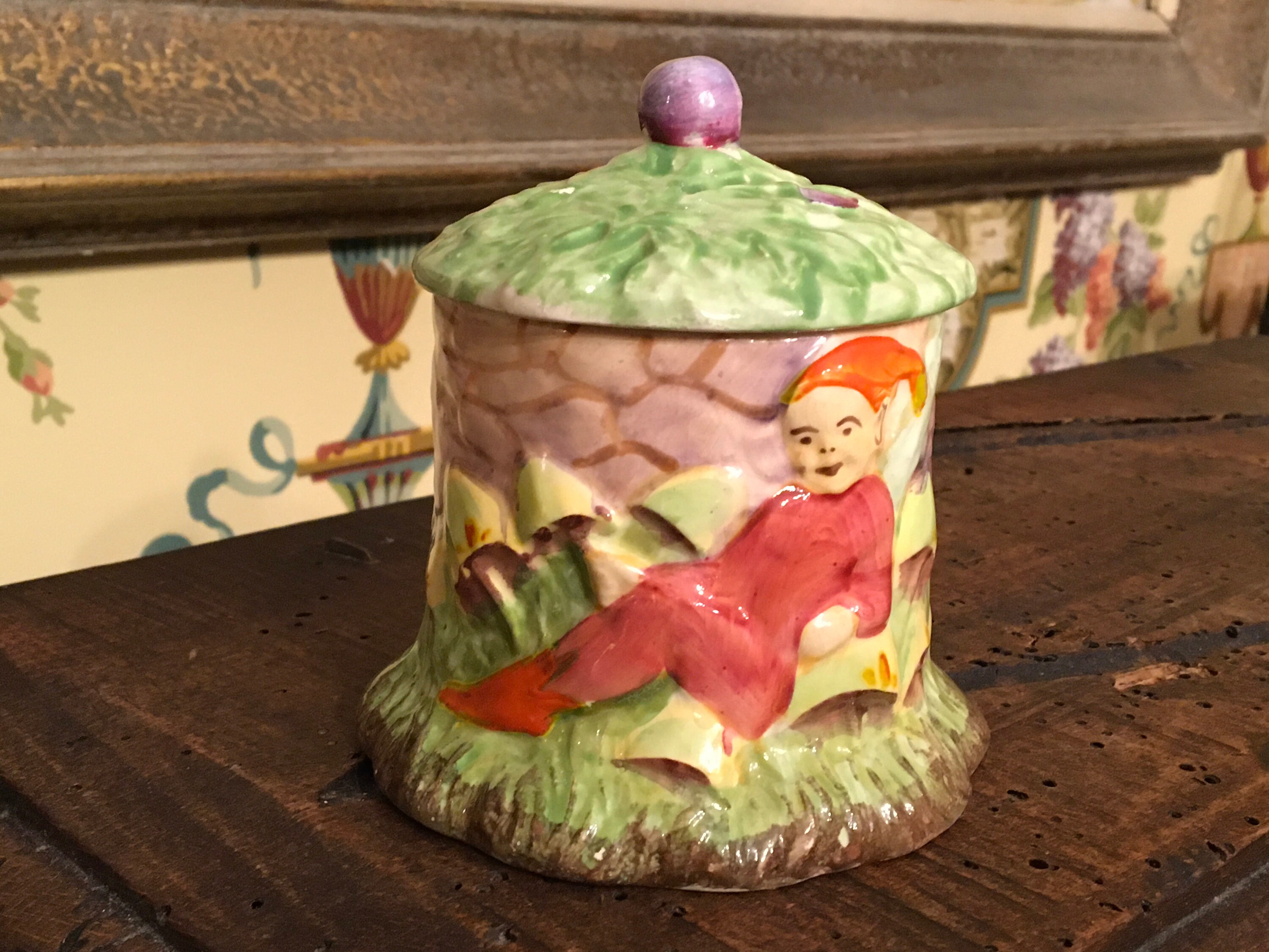 English Royal Winton Pottery Hand Painted Preserves Pot - Etsy