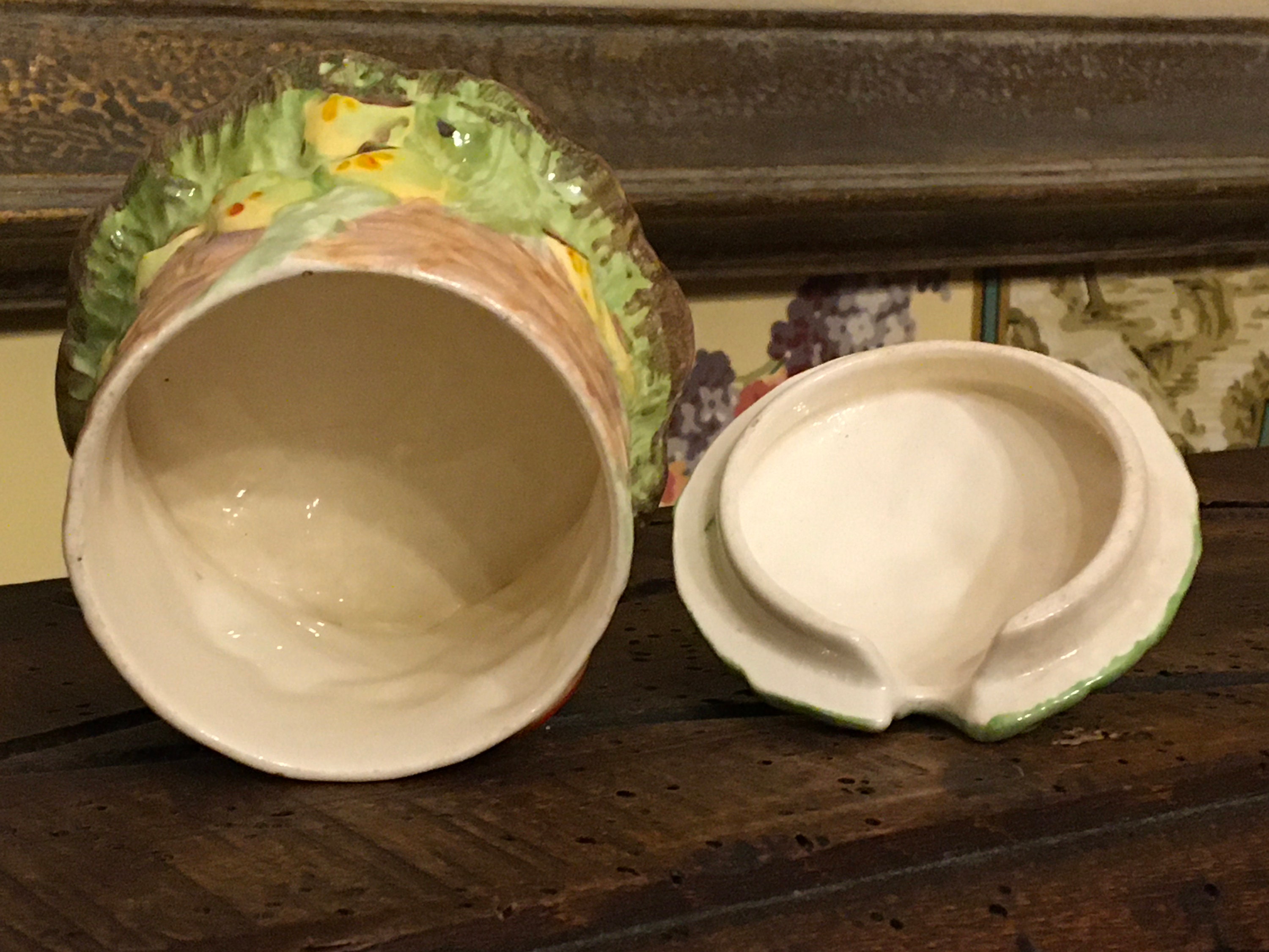 English Royal Winton Pottery Hand Painted Preserves Pot - Etsy