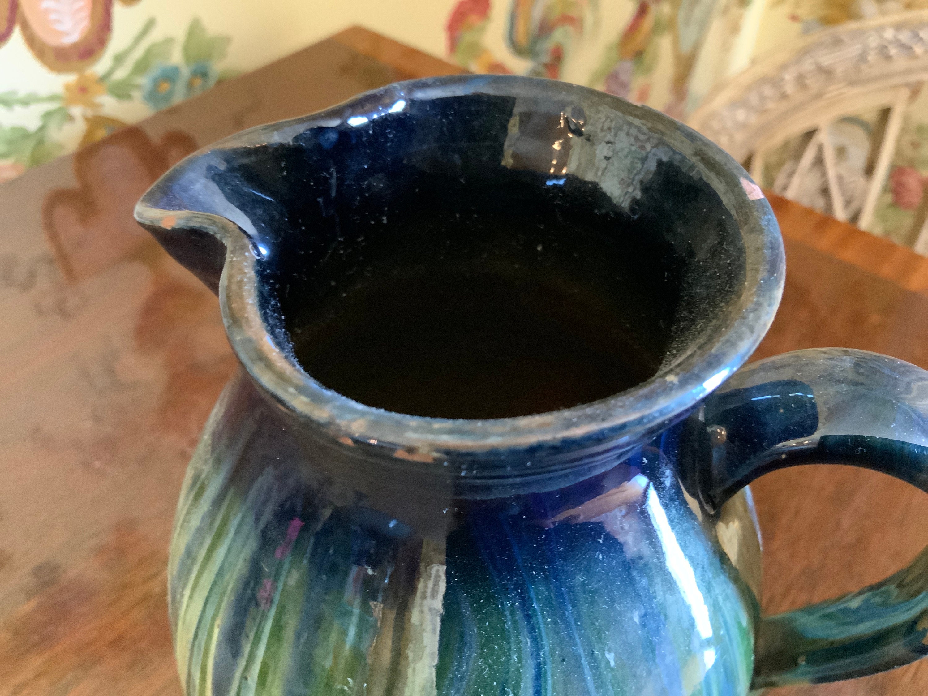 French Pottery Souvenir Pitcher Annecy Provence - Etsy