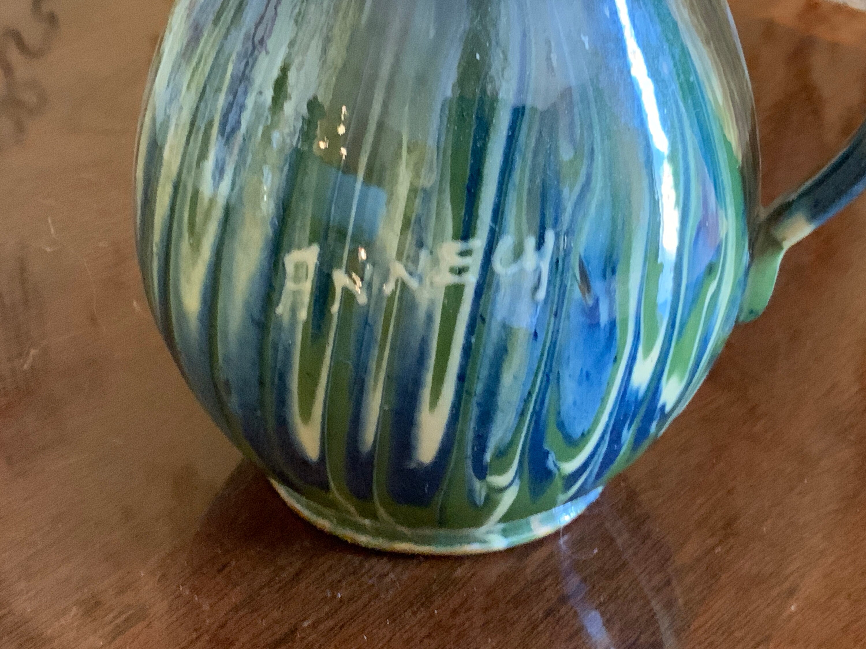 French Pottery Souvenir Pitcher Annecy Provence - Etsy