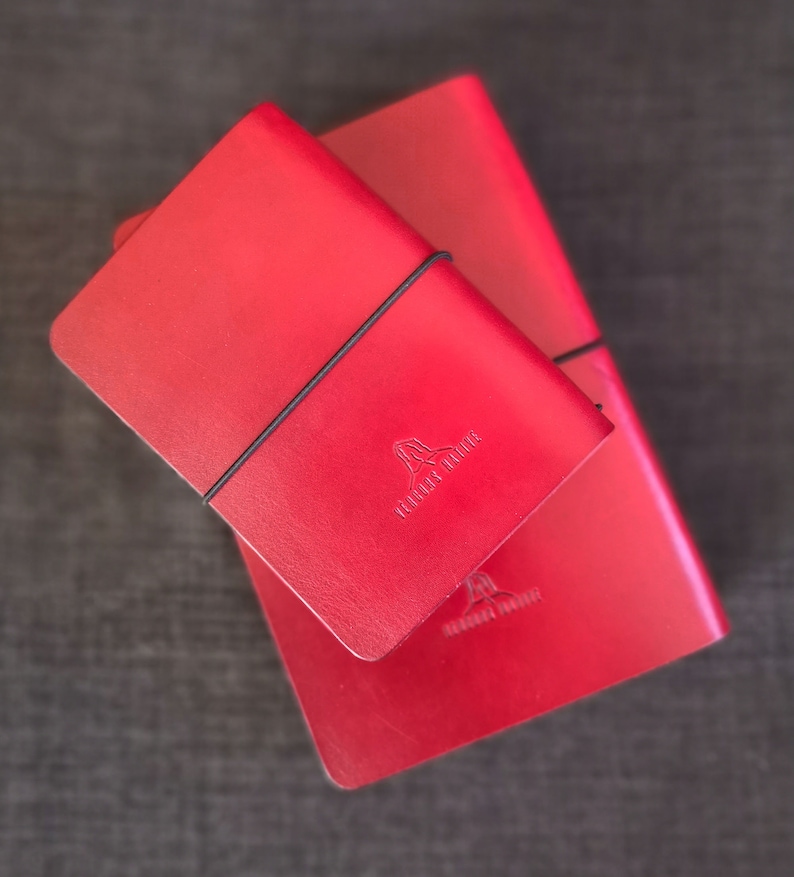 Refillable Hand-crafted Genuine Leather Traveler's Notebook Diary ...