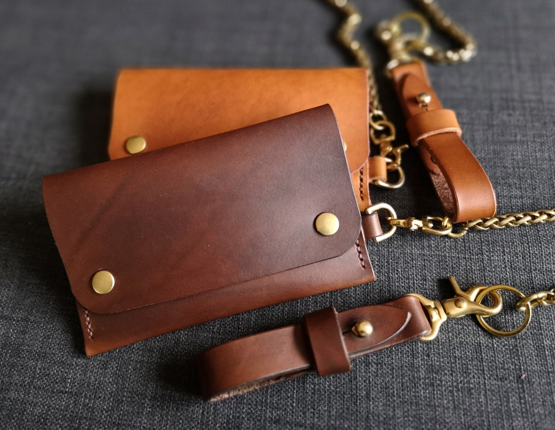 Old School Wallet, Biker Wallet, Trucker, With Personalize Option, Men ...