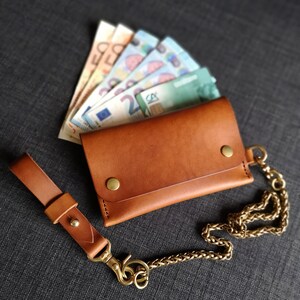 Old School Wallet, Biker Wallet, Trucker, With Personalize Option, Men ...