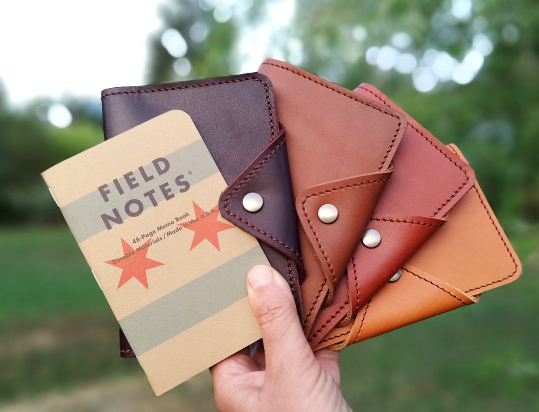 Leather Notebook Cover, Customize With Initials, Journal, Sketching ...