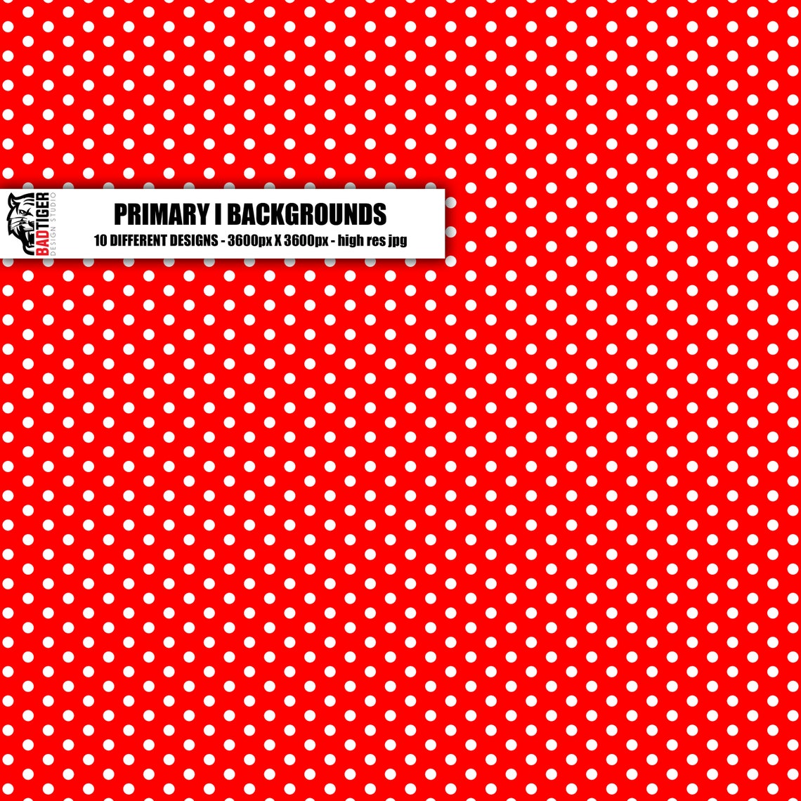 Pop Art Primary Colour Patterned Digital Paper, Primary Scrapbook Paper ...
