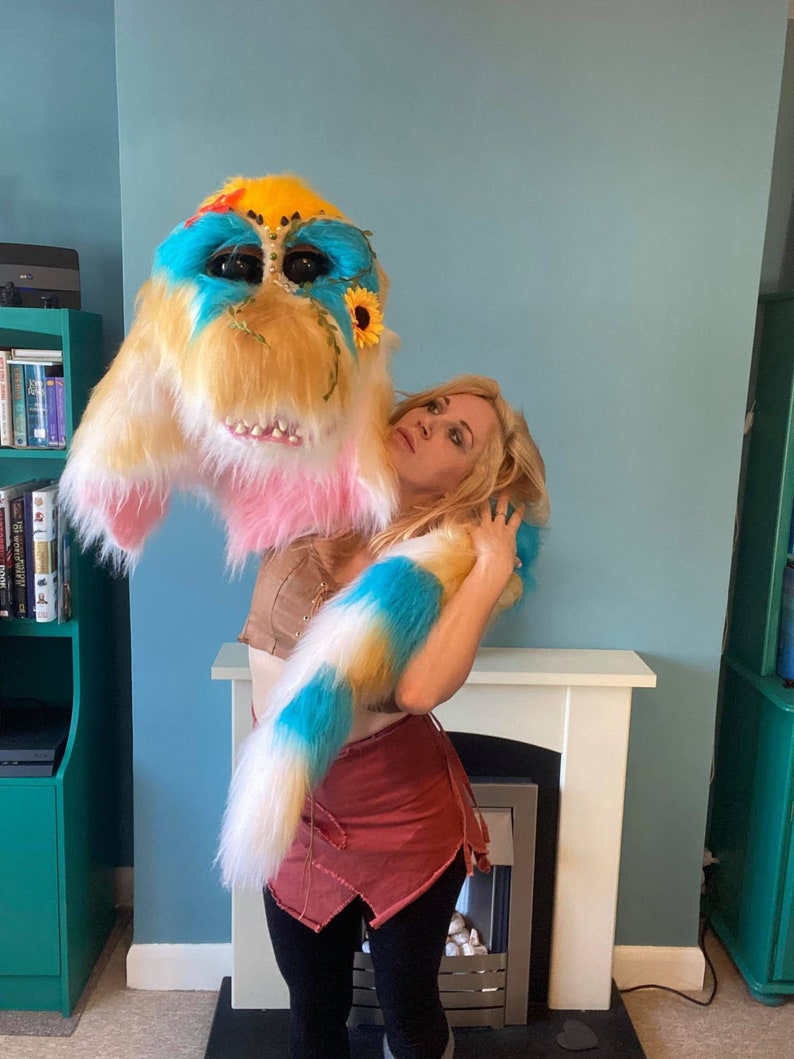 Custom-made Blinking Shoulder Puppet - Etsy