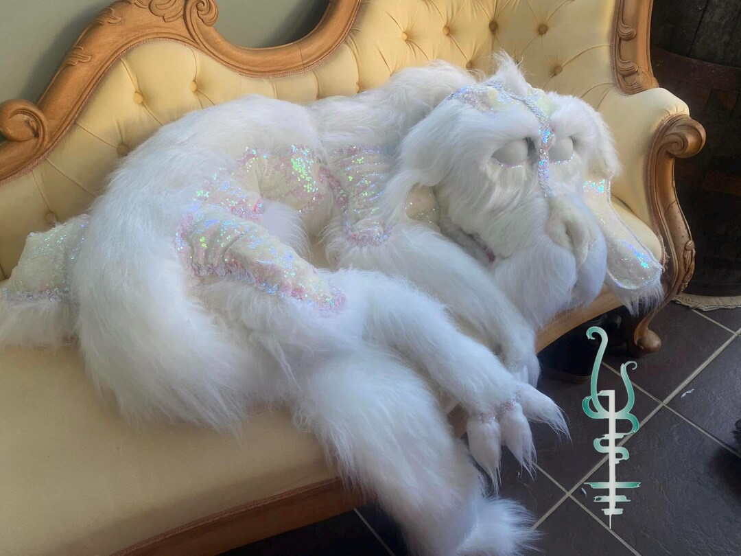 Made to Order Custom Winking AND Blinking Falkor Inspired Shoulder ...