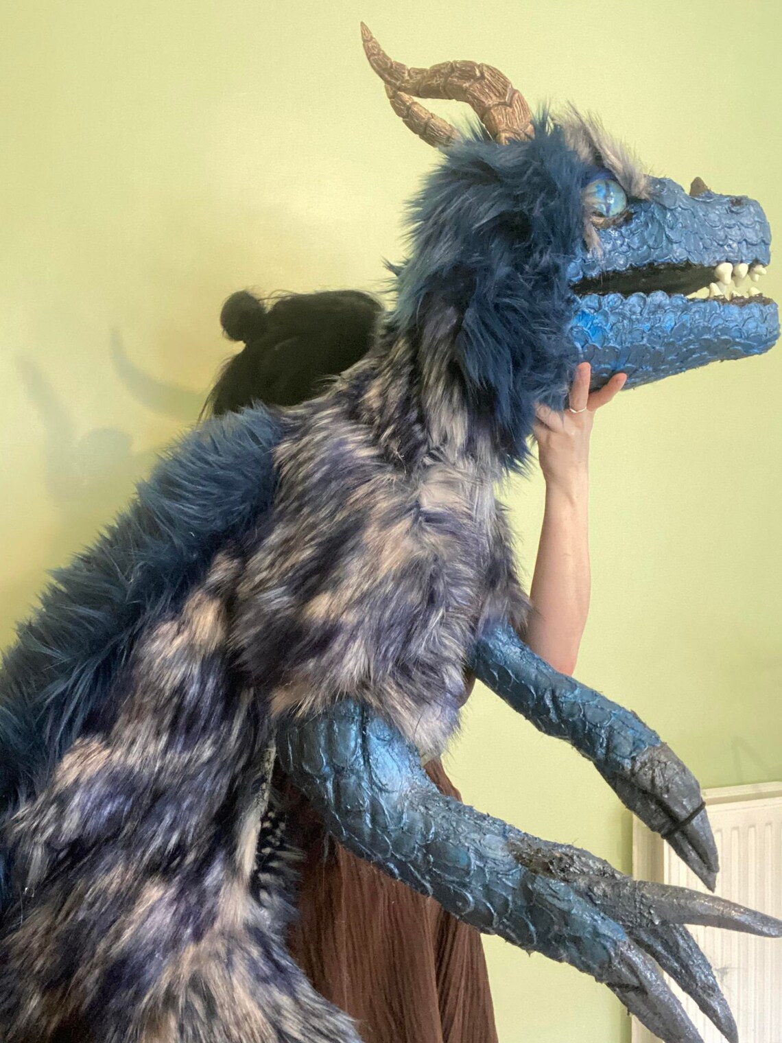 Custom Partial Silicone Blinking Shoulder Puppet - Etsy