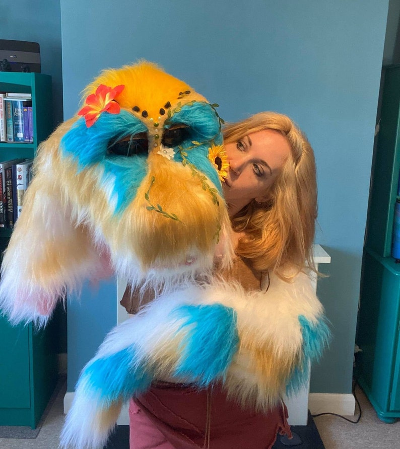 Custom-made Blinking Shoulder Puppet - Etsy