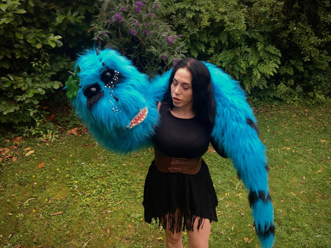 SOLD Custom-made Blinking Shoulder Puppet - Etsy