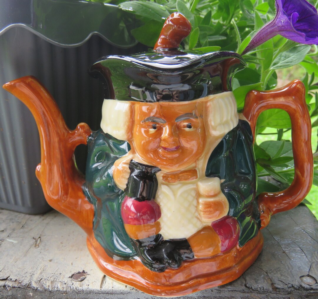 Vintage Staffordshire Shorter and Son Ltd Toby Teapot With Lid/hand ...