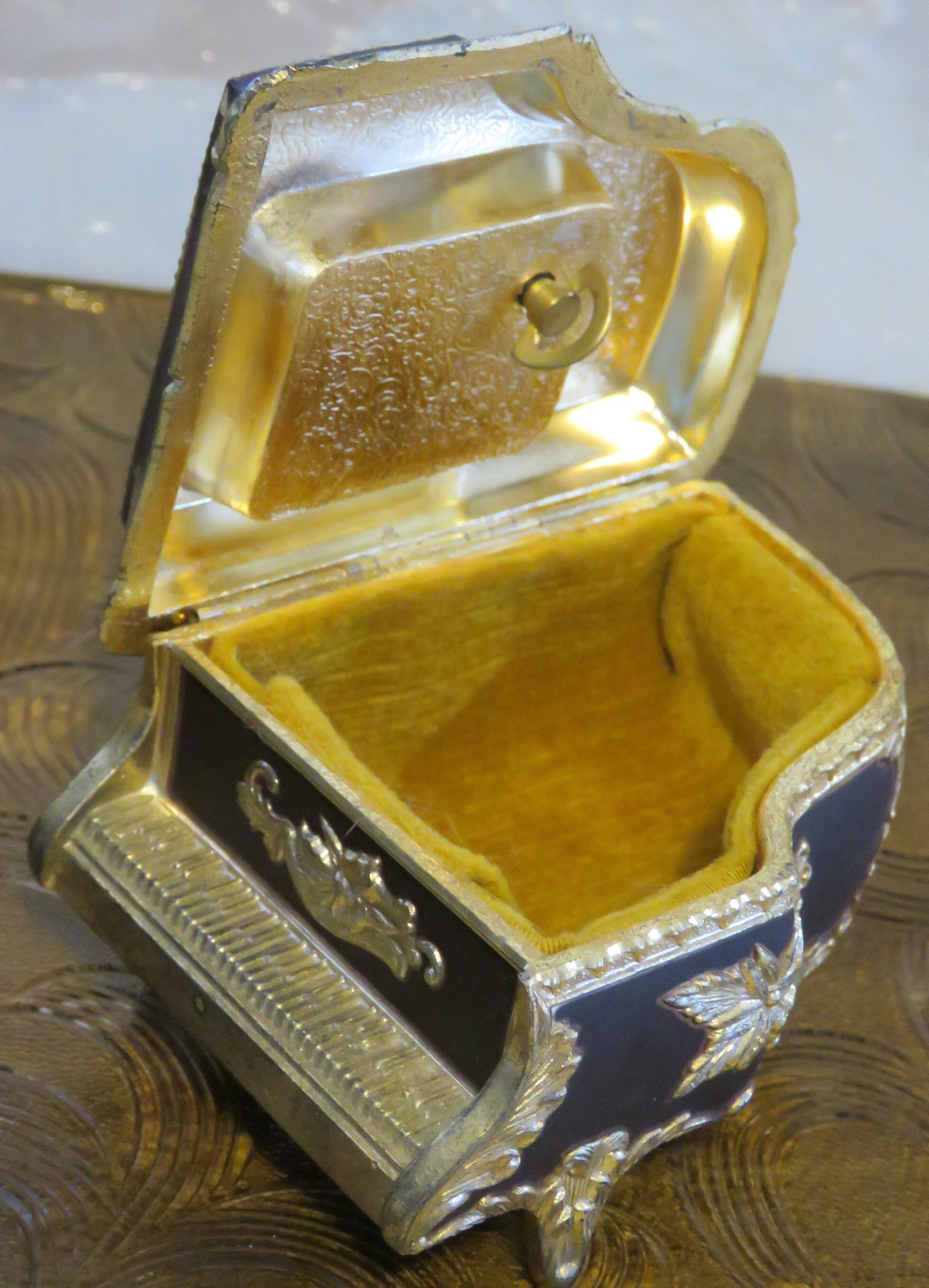 Vintage Grand Piano Trinket Box - Etsy