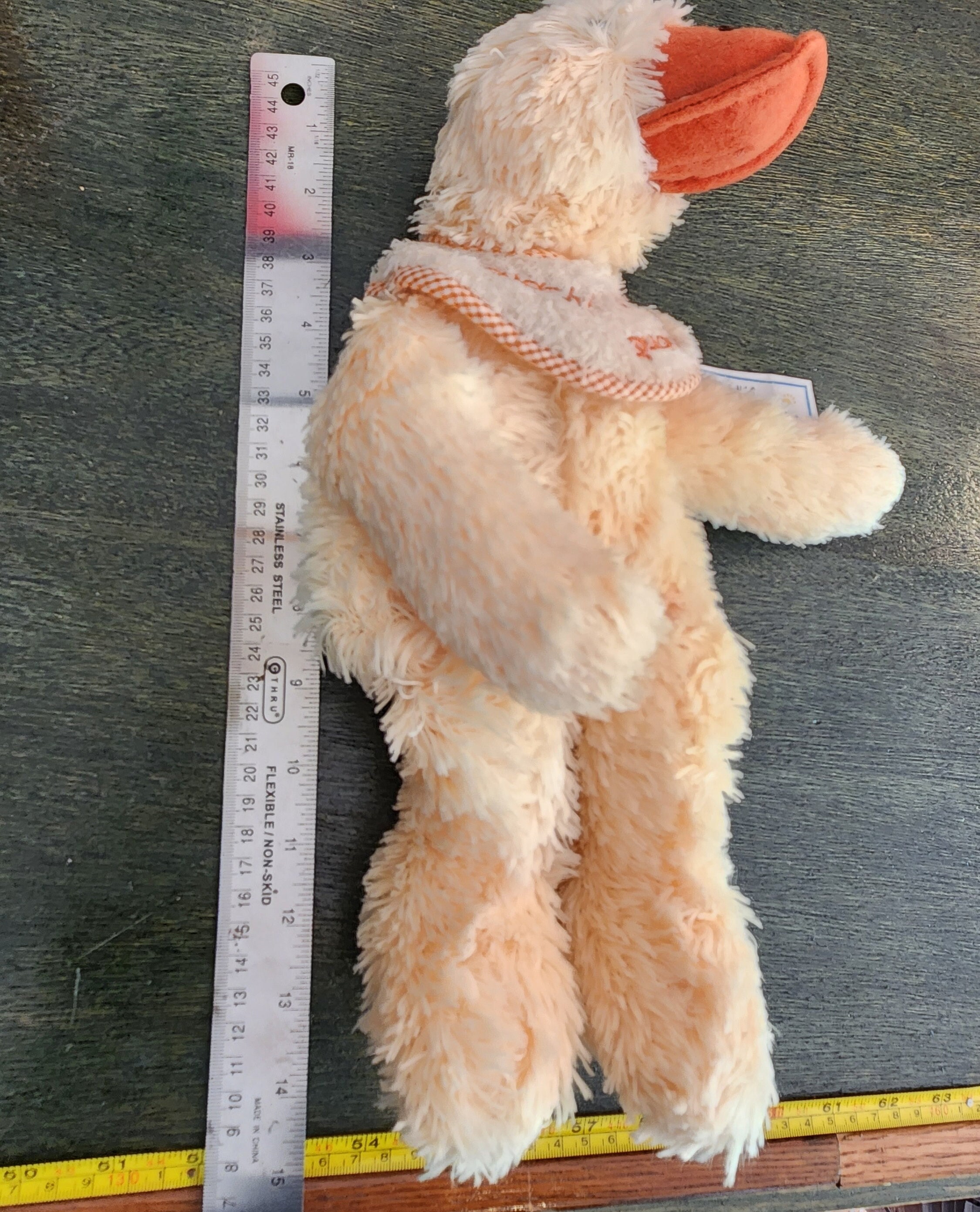 Boyd's Bears Plush/quackie the Duck/uncle Bean's Huggle Fluffs/baby ...