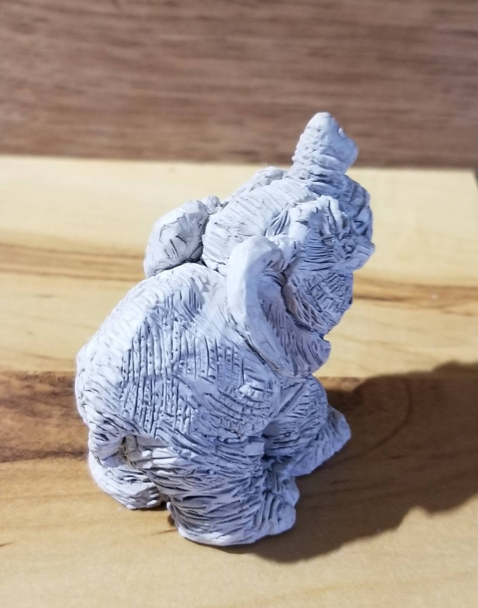 Stone Critters Little's/baby Elephant/miniature Figurine/vintage ...