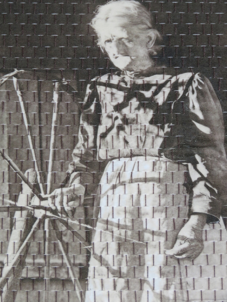 3D Handwoven Portrait/william Barnhill Photography/appalachian Cultural ...