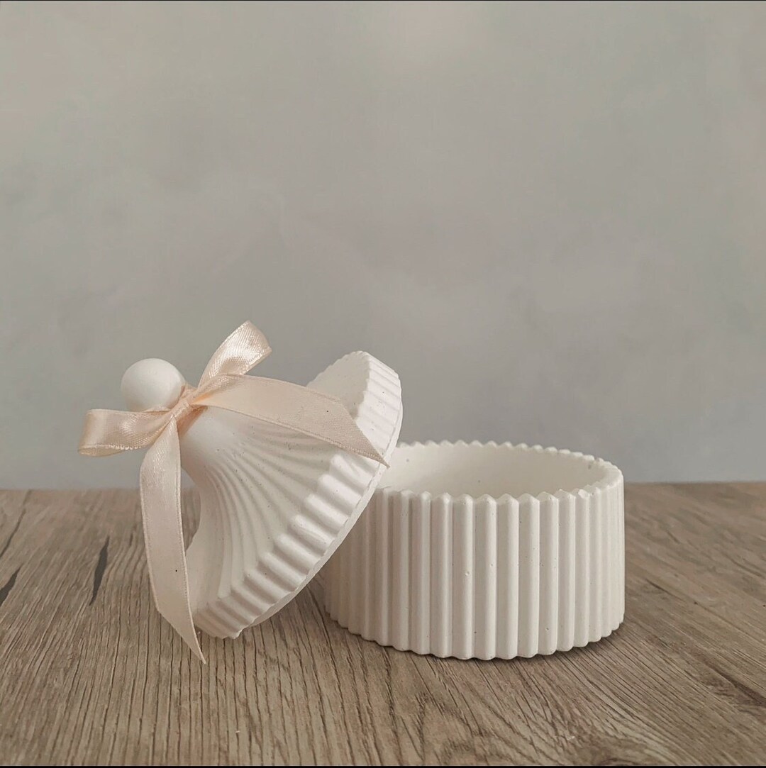 Plaster Pot - Etsy
