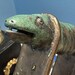 Glazed Slug Box Sad Iron Figurine W Green Slug Handle Signed 1983 ...
