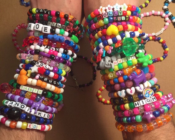 Custom Kandi Bracelet One | Etsy