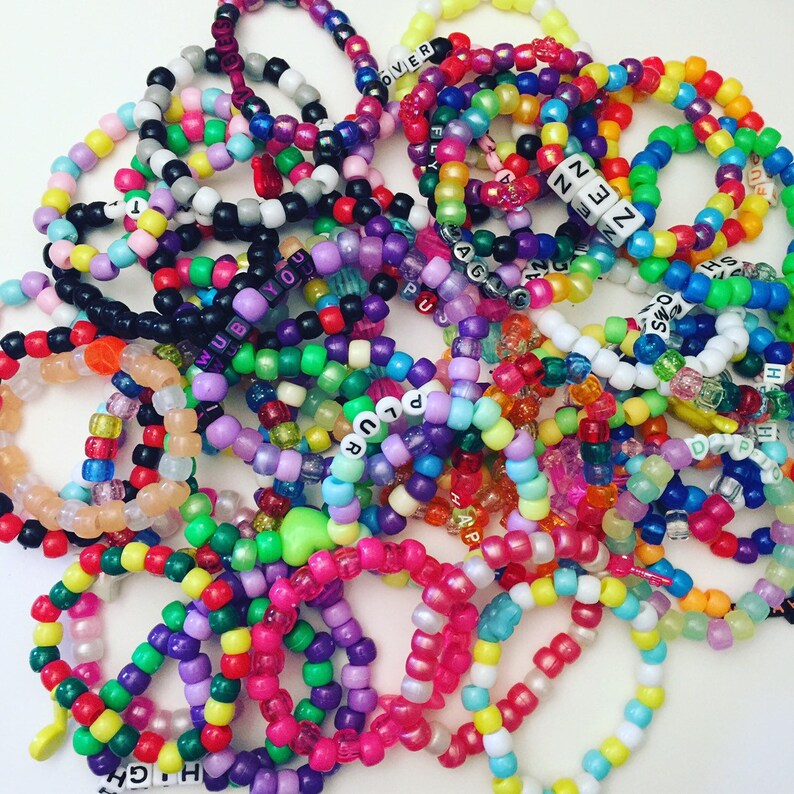 10 Customizable Kandi Bracelets | Etsy