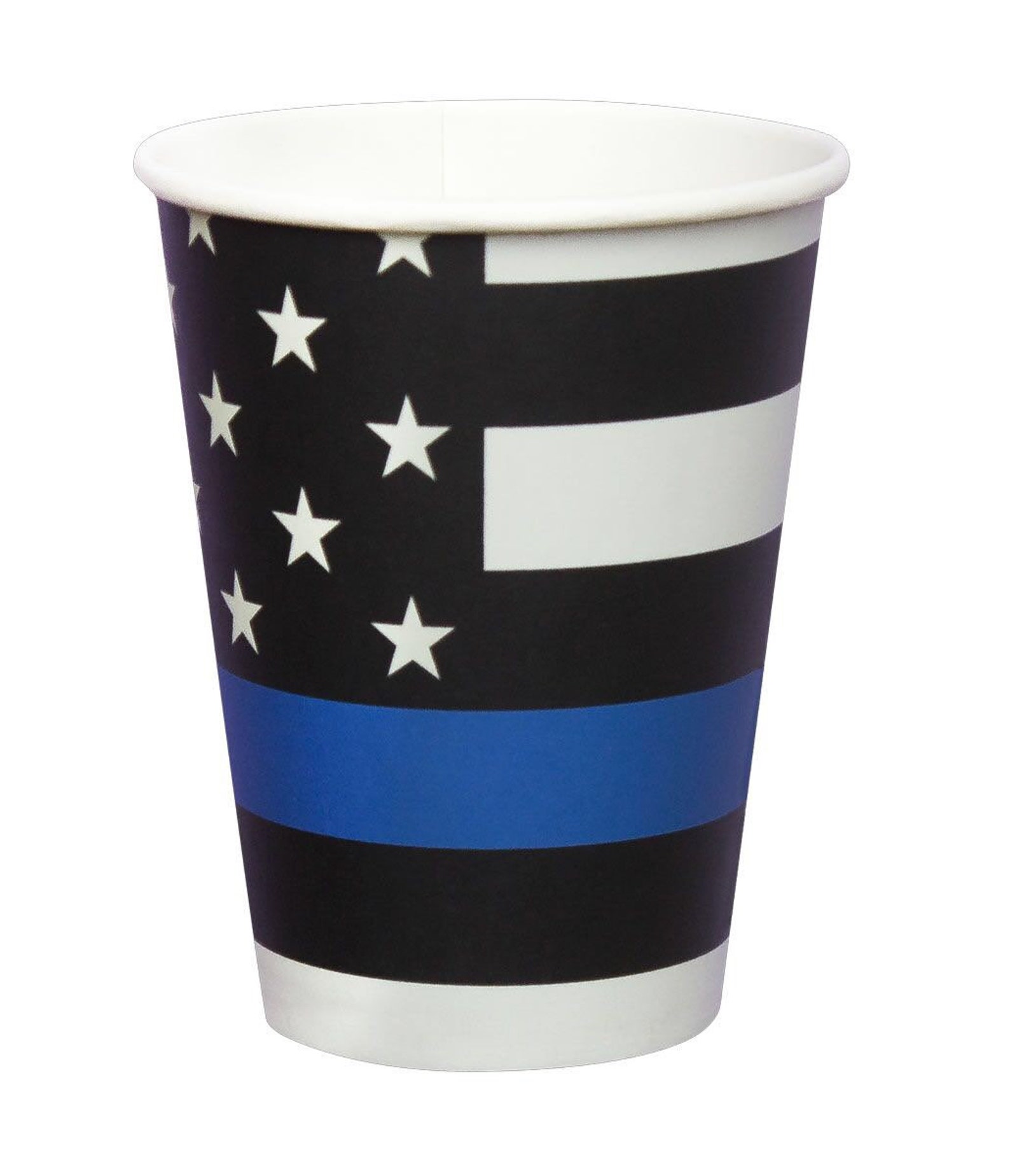 Thin Blue Line Law Enforcement Party Cups Set of 8 Police - Etsy