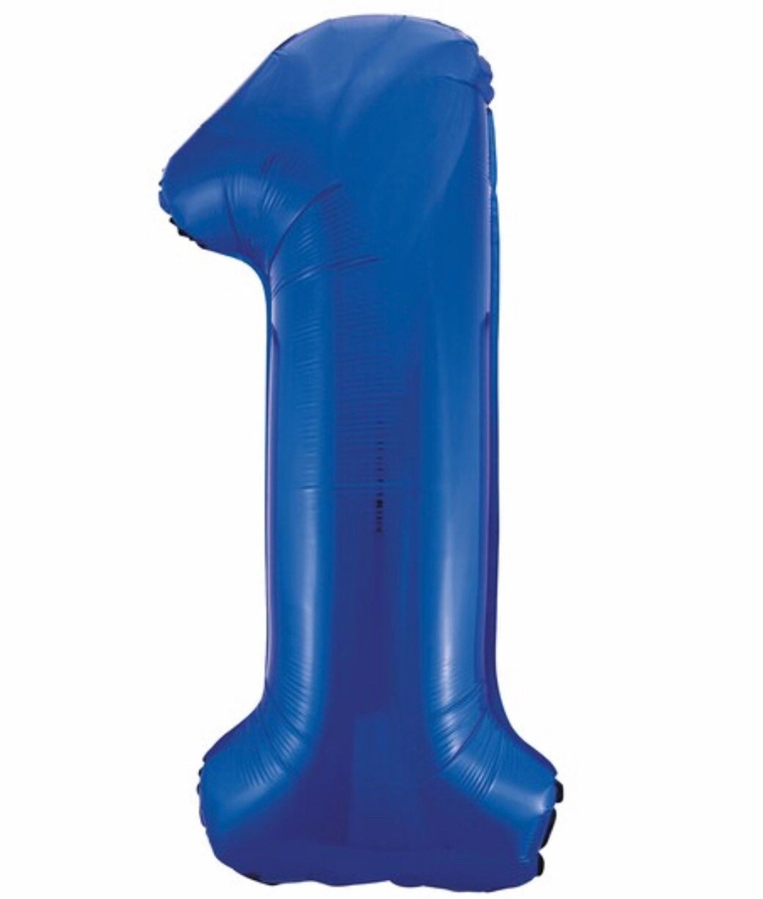 Royal Blue Number 1 Shaped Foil Balloon 34", Packaged - Etsy